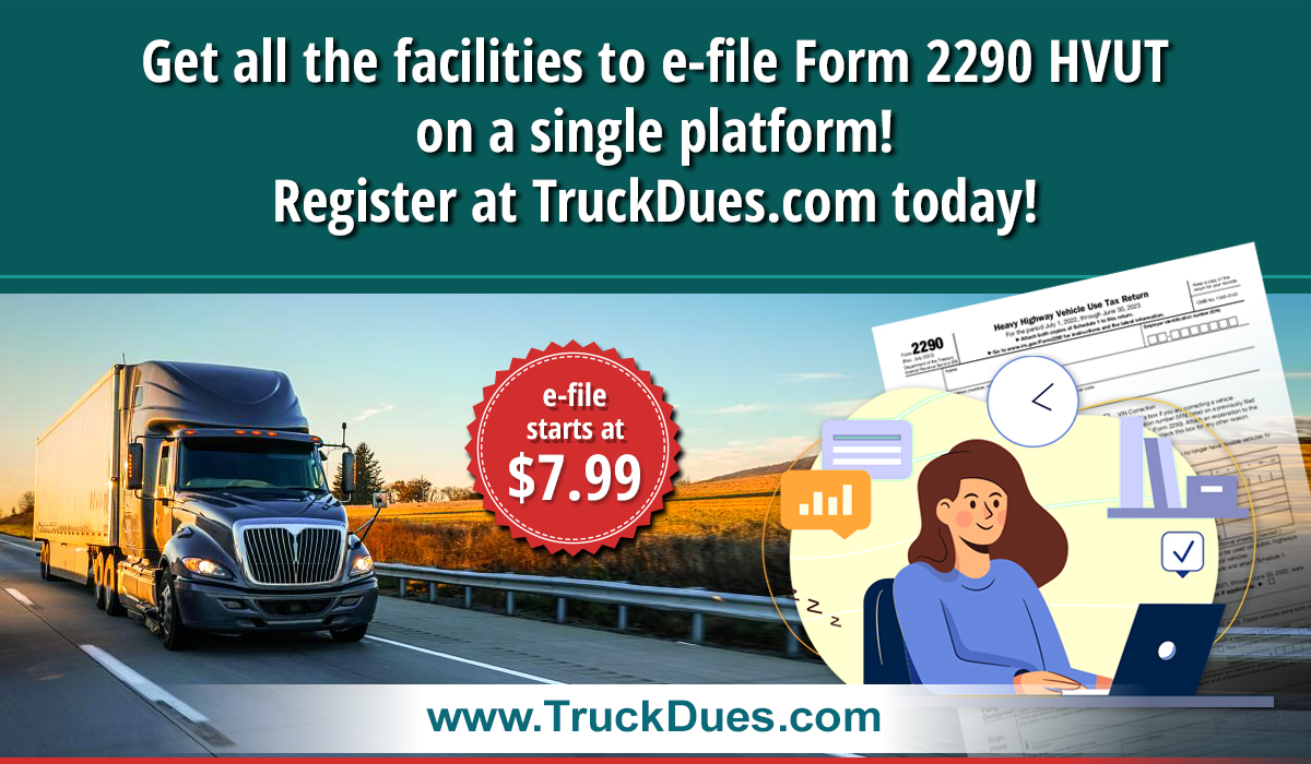 TruckDues.com | To e-file vehicle use tax | Starts from $7.99 ...