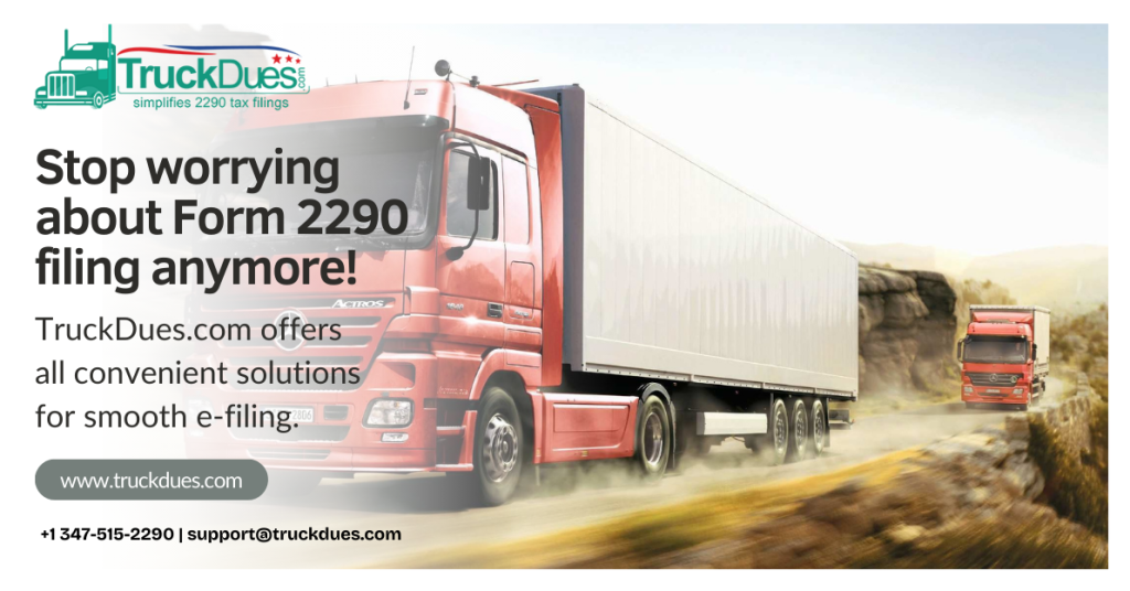 TruckDues.com | To e-file vehicle use tax | Starts from $7.99 ...