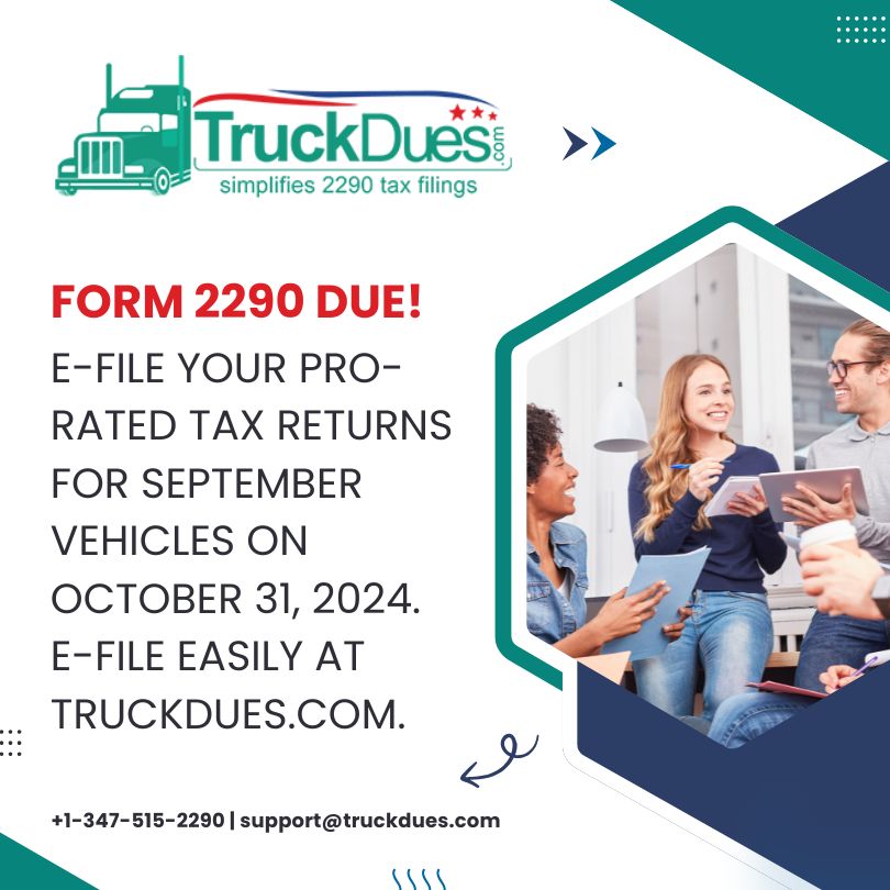 2290 for TY 2024 – 2025 | TruckDues.com | To e-file vehicle use tax ...